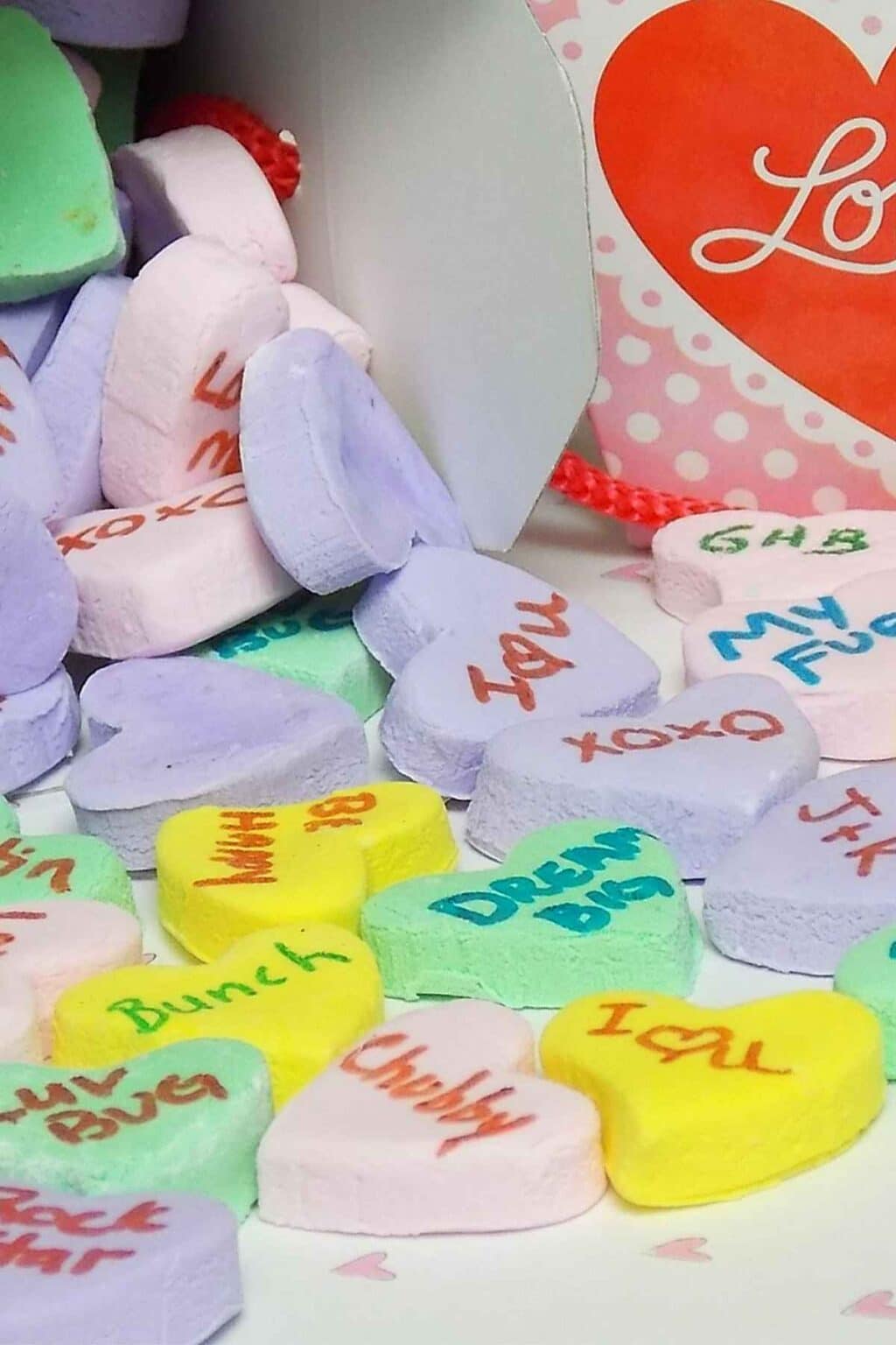 Conversation Hearts Candy: Homemade Valentine Recipe - Grumpy's Honeybunch