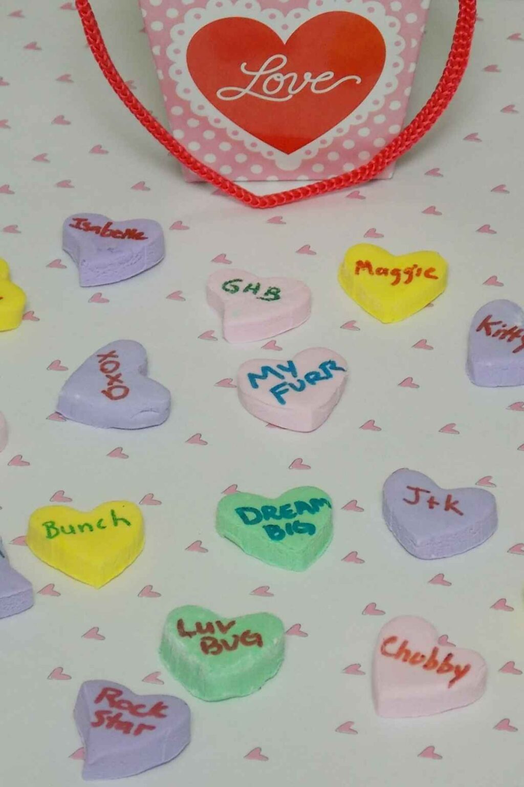Conversation Hearts Candy: Homemade Valentine Recipe - Grumpy's Honeybunch