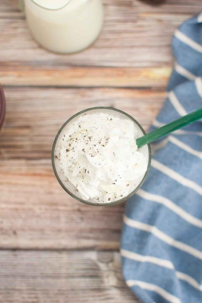Vanilla Bean Frappuccino: Starbucks Copycat Recipe - Grumpy's Honeybunch