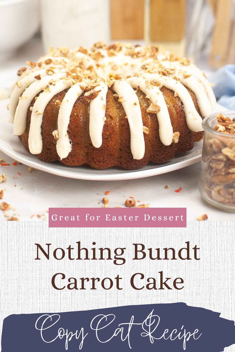 Best Carrot Bundt Cake with Cream Cheese Frosting - Grumpy's Honeybunch
