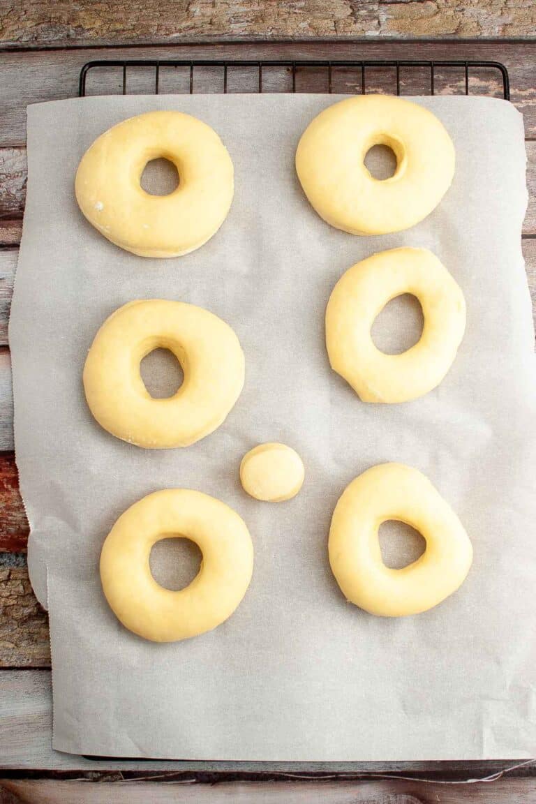 Sourdough Doughnuts with Vanilla Glaze - Grumpy's Honeybunch