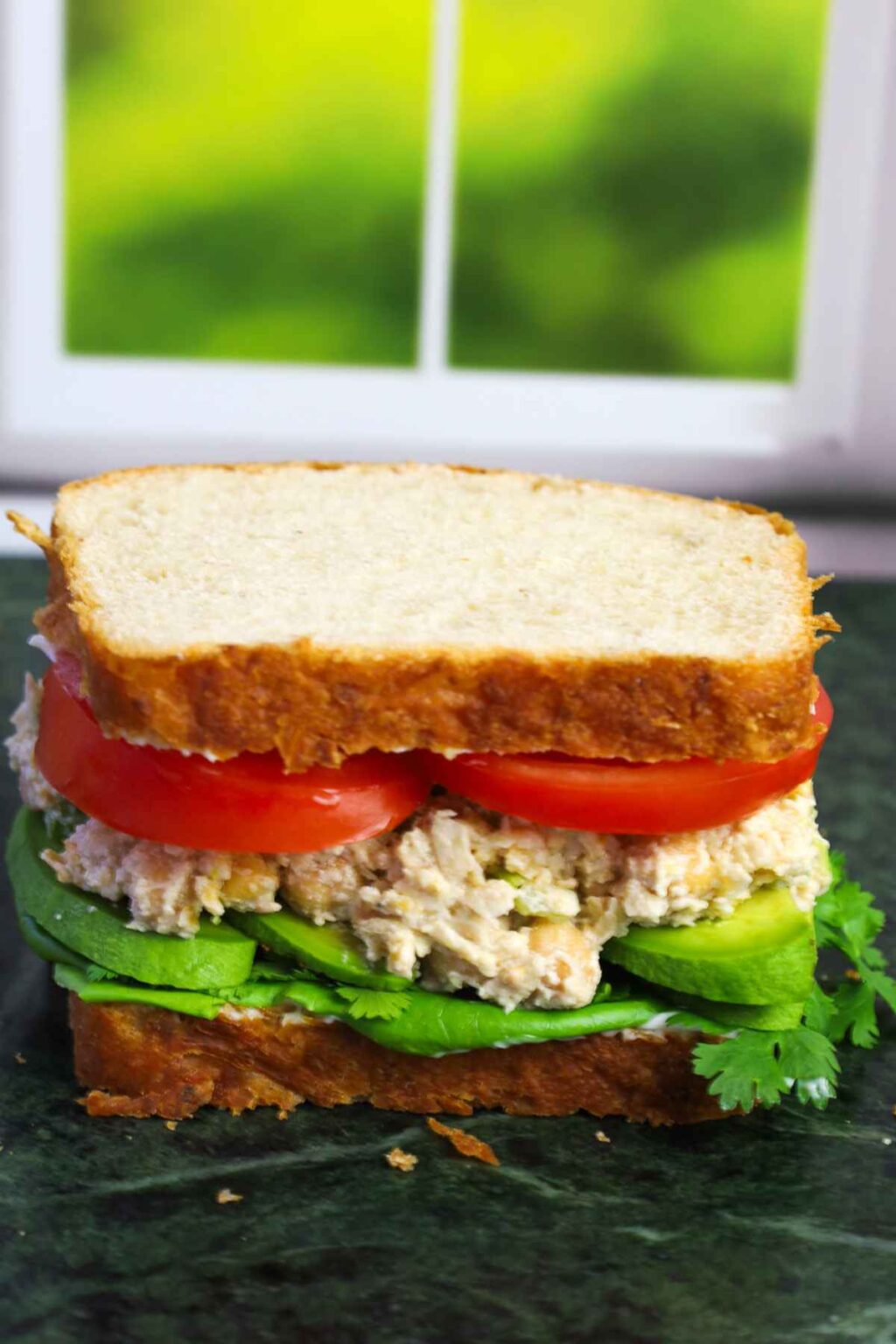 Chickpea Salad Sandwich - Grumpy's Honeybunch