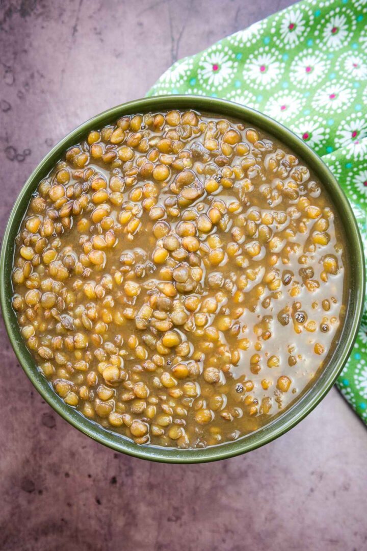 Instant Pot Lentils - Grumpy's Honeybunch