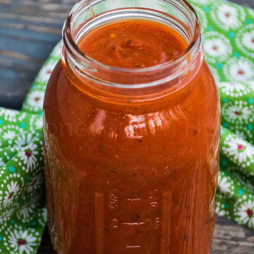 Homemade Pasta Sauce - Grumpy's Honeybunch