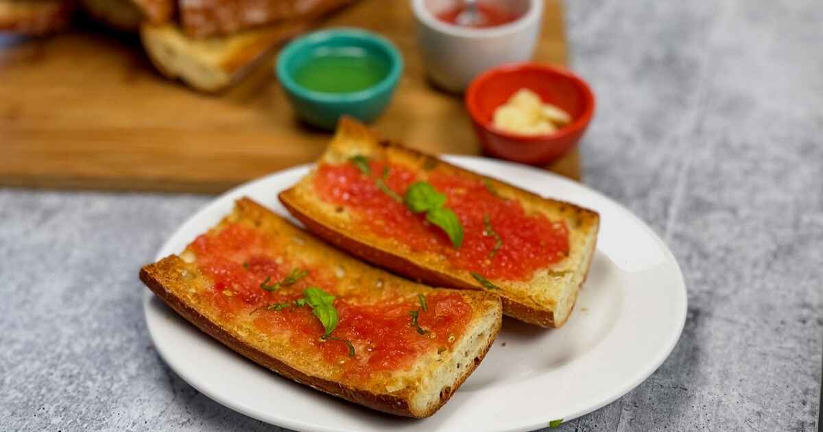 Pan Con Tomate - Grumpy's Honeybunch
