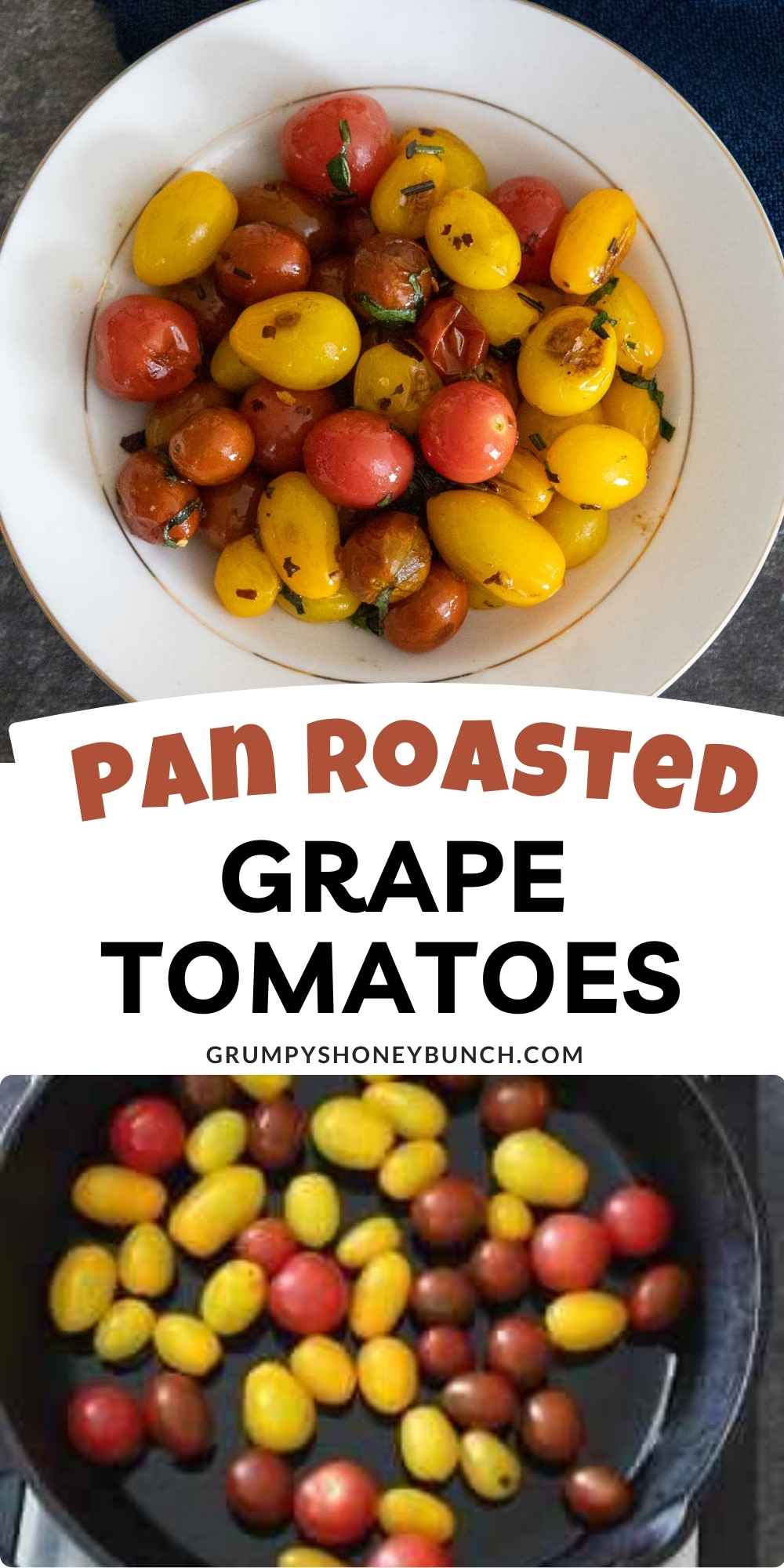 Pan Roasted Tomatoes - Grumpy's Honeybunch