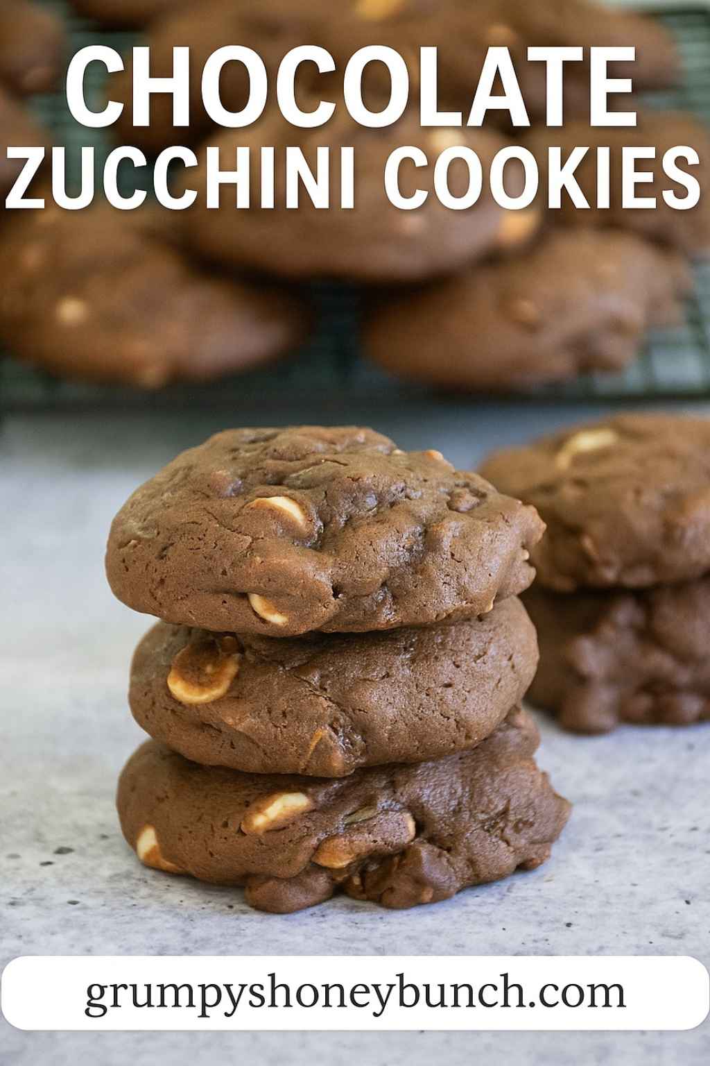 Chocolate Zucchini Cookies - Grumpy's Honeybunch