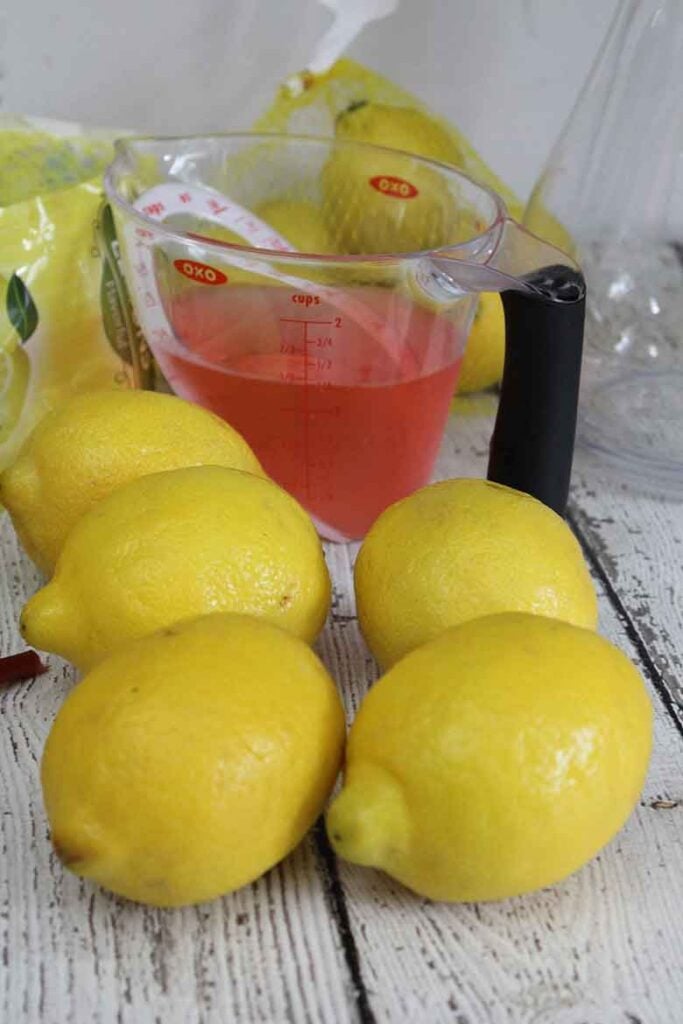 Rhubarb Lemonade - Grumpy's Honeybunch
