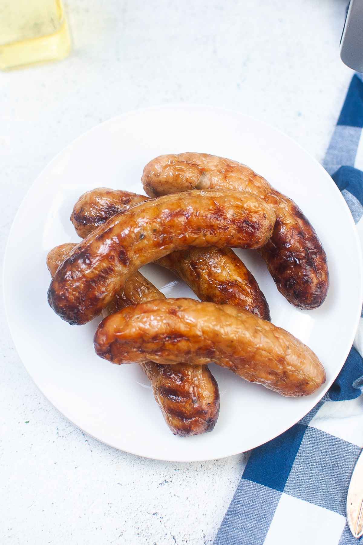 Air Fryer Sausage Links - Grumpy's Honeybunch