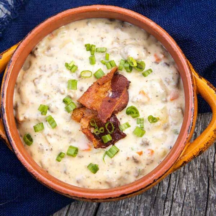 Cheeseburger Soup Grumpy's Honeybunch Grumpy's Honeybunch