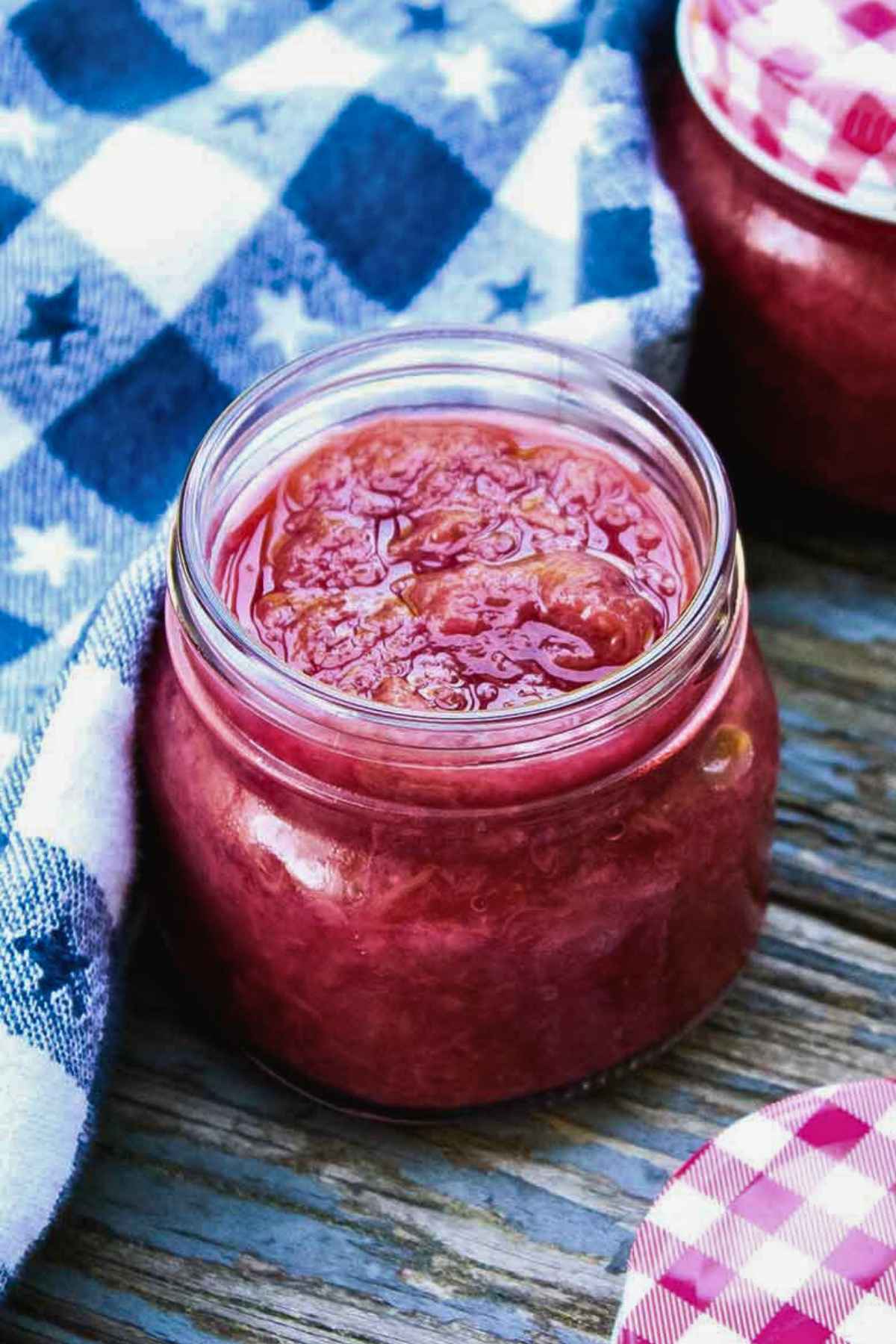 Strawberry Rhubarb Compote - Grumpy's Honeybunch