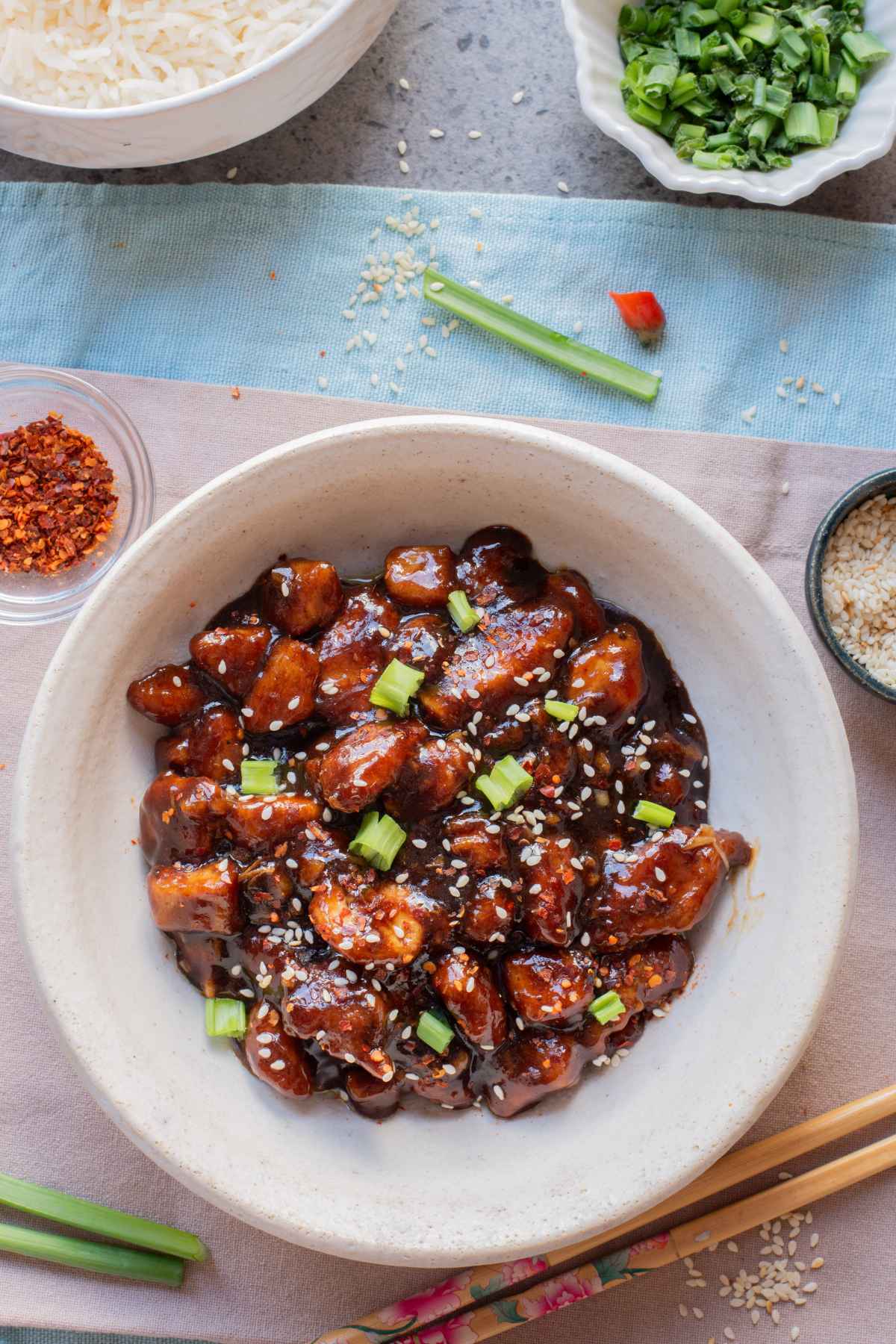 Air Fryer General Tso Chicken - Grumpy's Honeybunch
